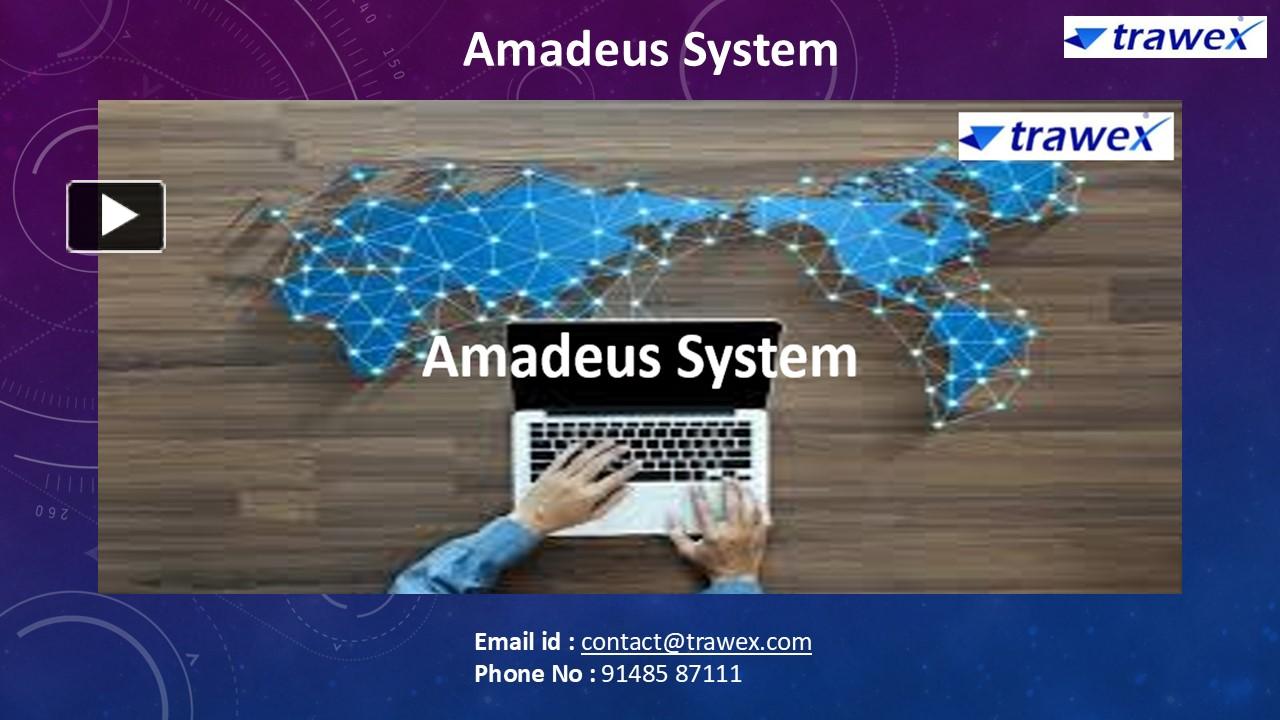 Amadeus System presentation | free to download