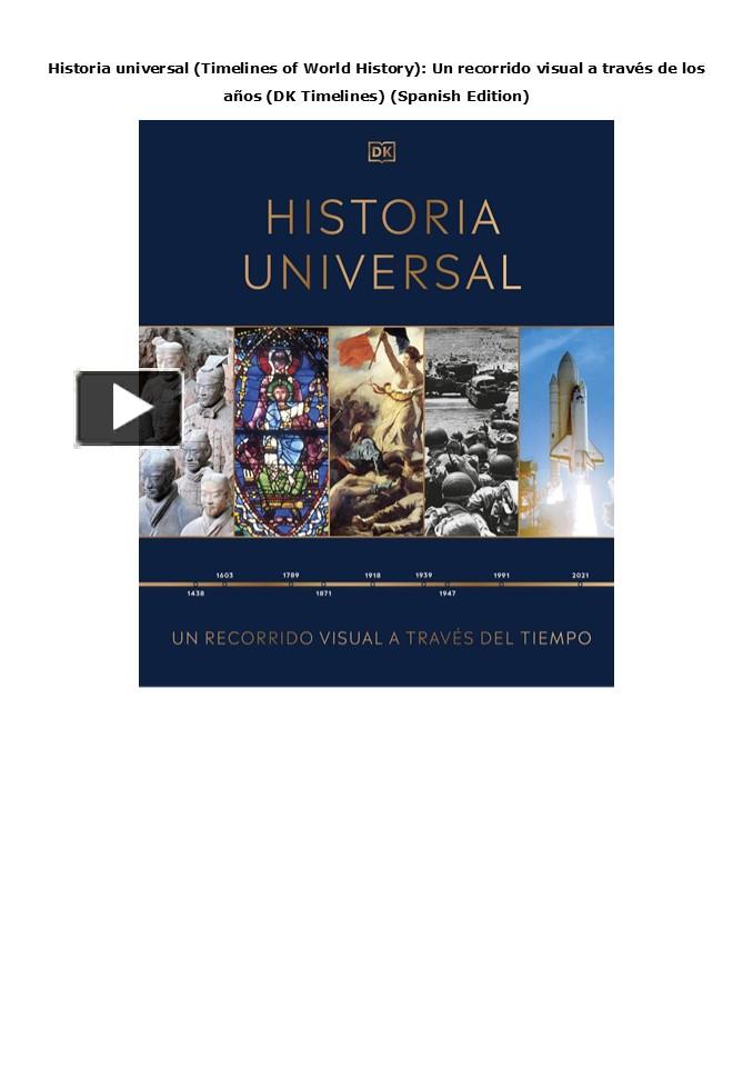 READ Historia universal (Timelines of World History): Un recorrido ...