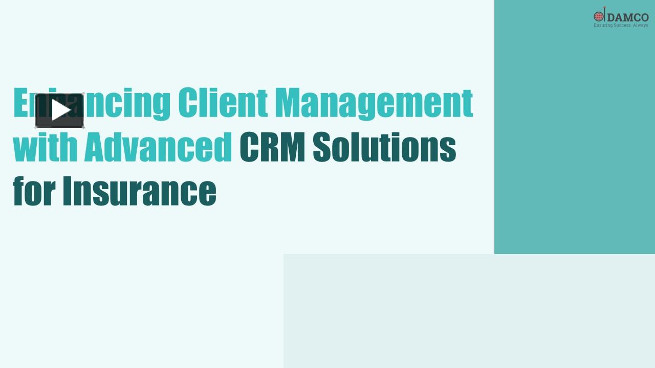 PPT – Enhancing Client Management with Advanced CRM Solutions for ...