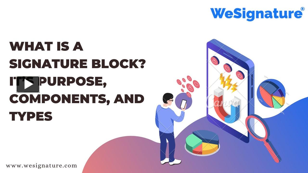PPT – Are You Wondering What a Signature Block Is? PowerPoint ...