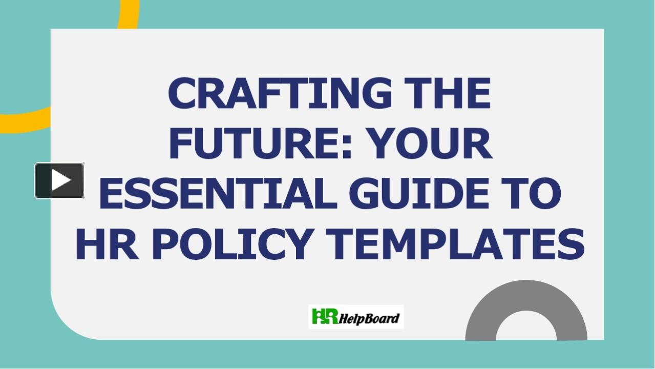 PPT – HR Policy Format PowerPoint presentation | free to download - id ...