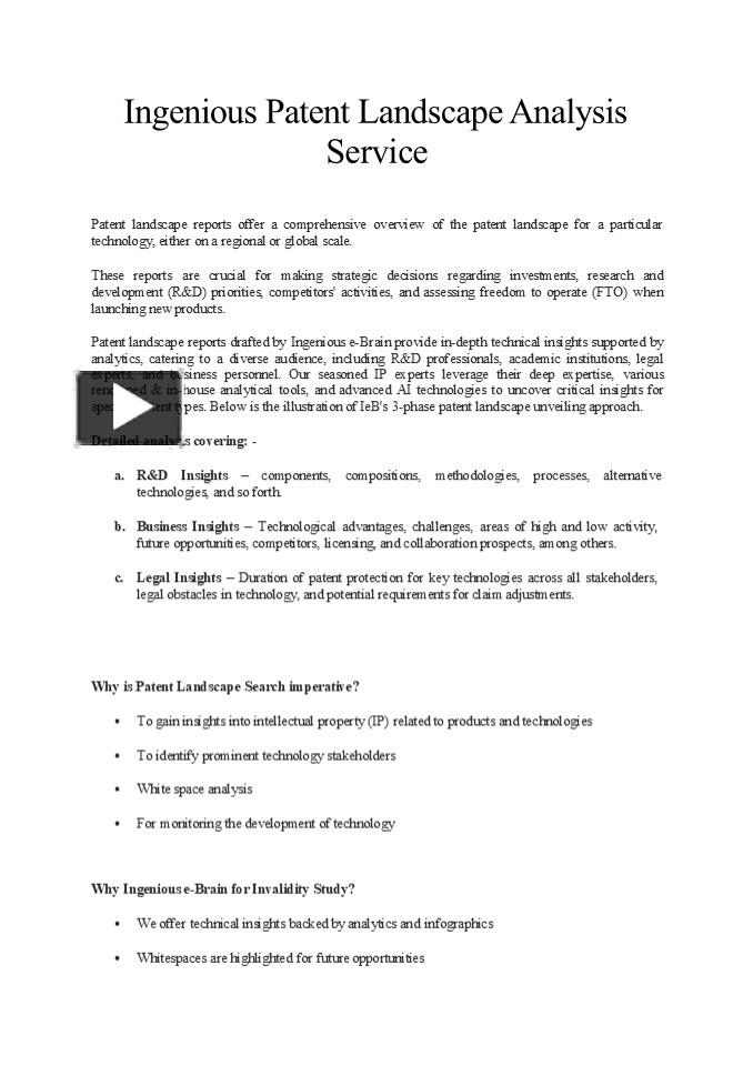 PPT – Patent Landscape (8) PowerPoint presentation | free to download ...