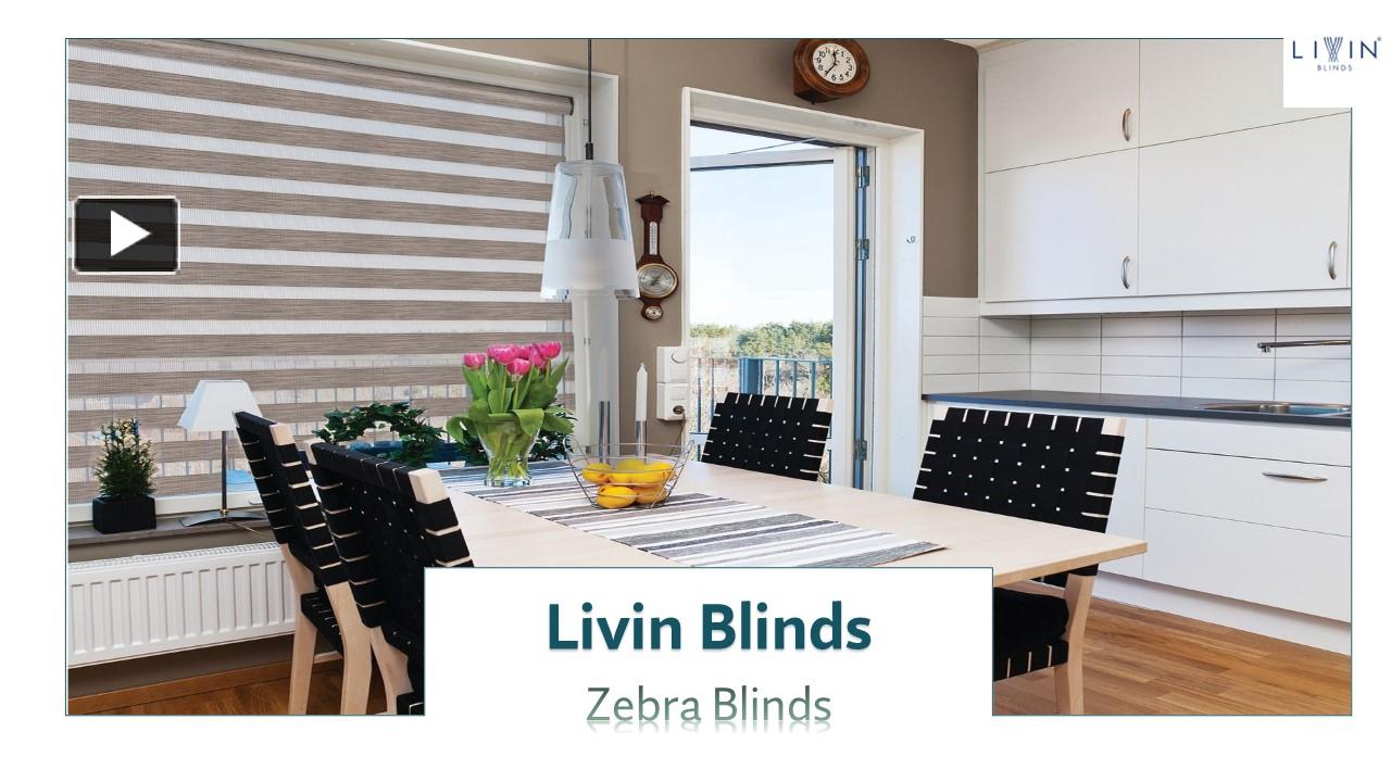 PPT – Zebra Blinds Curtains PowerPoint presentation | free to download ...