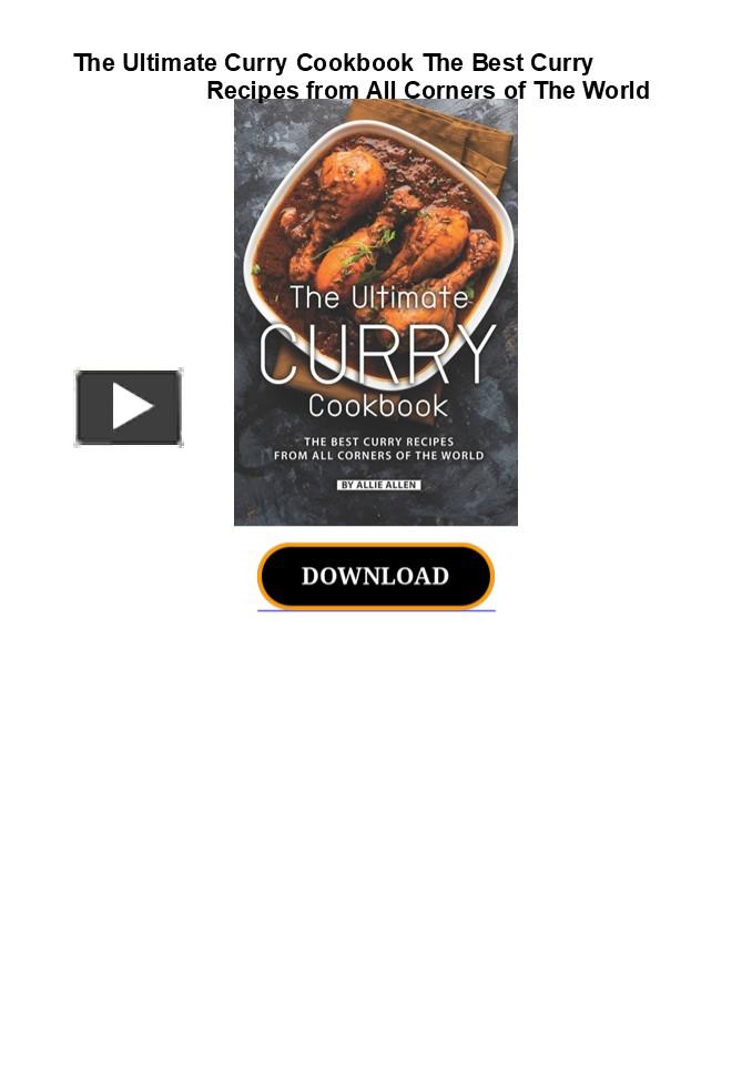 PPT – PDF The Ultimate Curry Cookbook The Best Curry Recipes from All ...