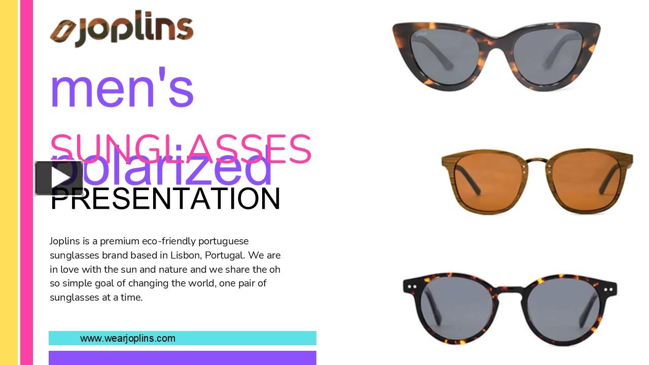 PPT – Men's Polarized Sunglasses PowerPoint presentation | free to ...