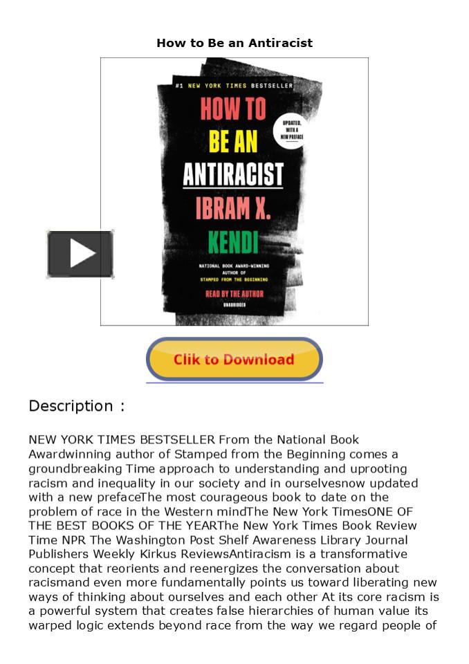 DOWNLOAD How to Be an Antiracist presentation | free to download