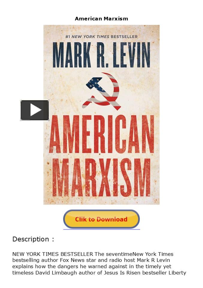 PPT – PDF American Marxism PowerPoint presentation | free to download ...