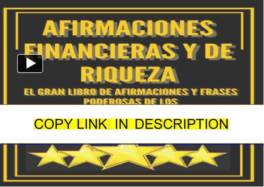 PPT – Download Book [PDF] AFIRMACIONES FINANCIERAS Y DE RIQUEZA-EL GRAN ...