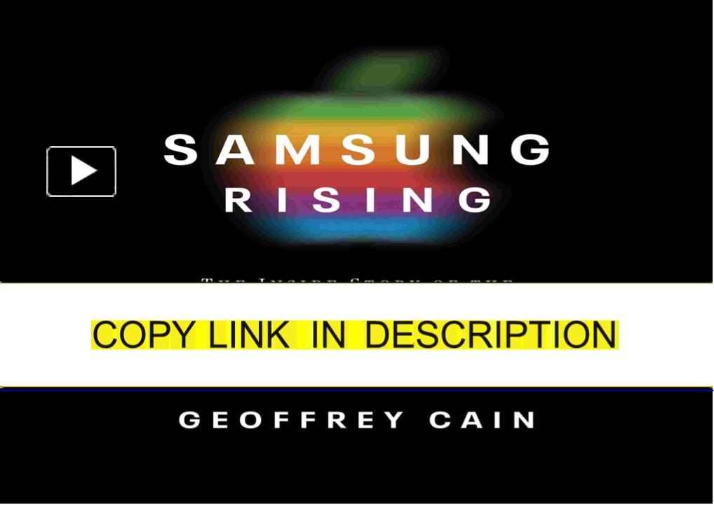 Download Book [PDF] Samsung Rising: The Inside Story of the South ...
