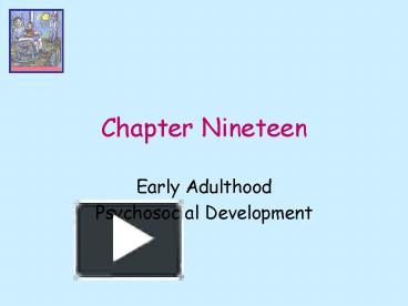 Chapter Nineteen presentation | free to view