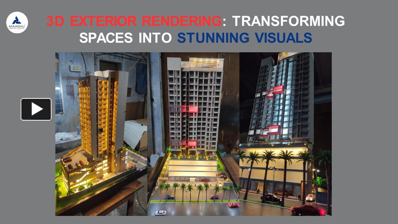 PPT – 3D Exterior Rendering: Transforming Spaces into Stunning Visuals ...