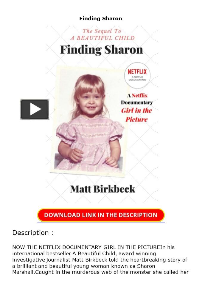 PDF Finding Sharon presentation | free to download