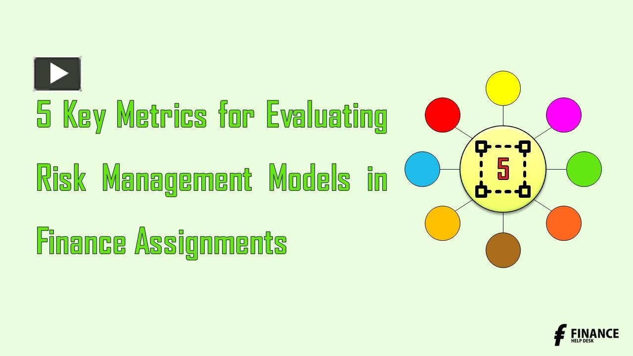 PPT – 5 Key Metrics for Evaluating Risk Management Models PowerPoint ...
