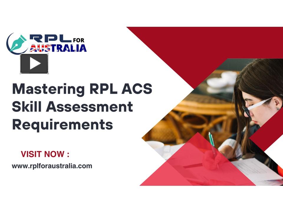 PPT – Mastering RPL ACS Skill Assessment Requirements PowerPoint ...
