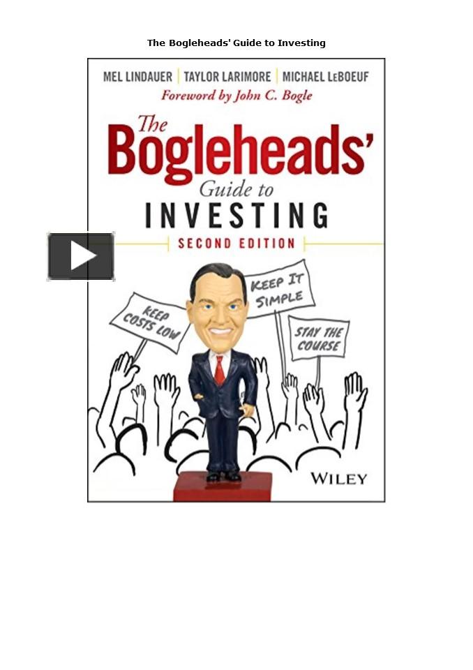 [DOWNLOAD]⚡️PDF ️ The Bogleheads' Guide to Investing presentation ...