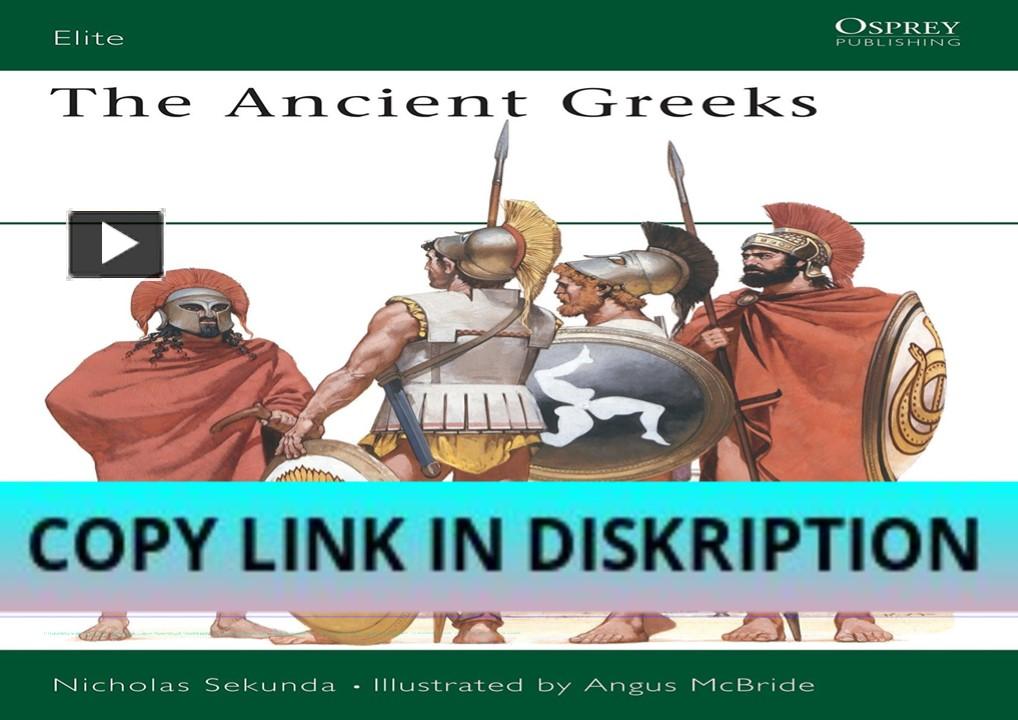 PPT – PDF/READ/DOWNLOAD The Ancient Greeks (Elite, 7) PowerPoint ...