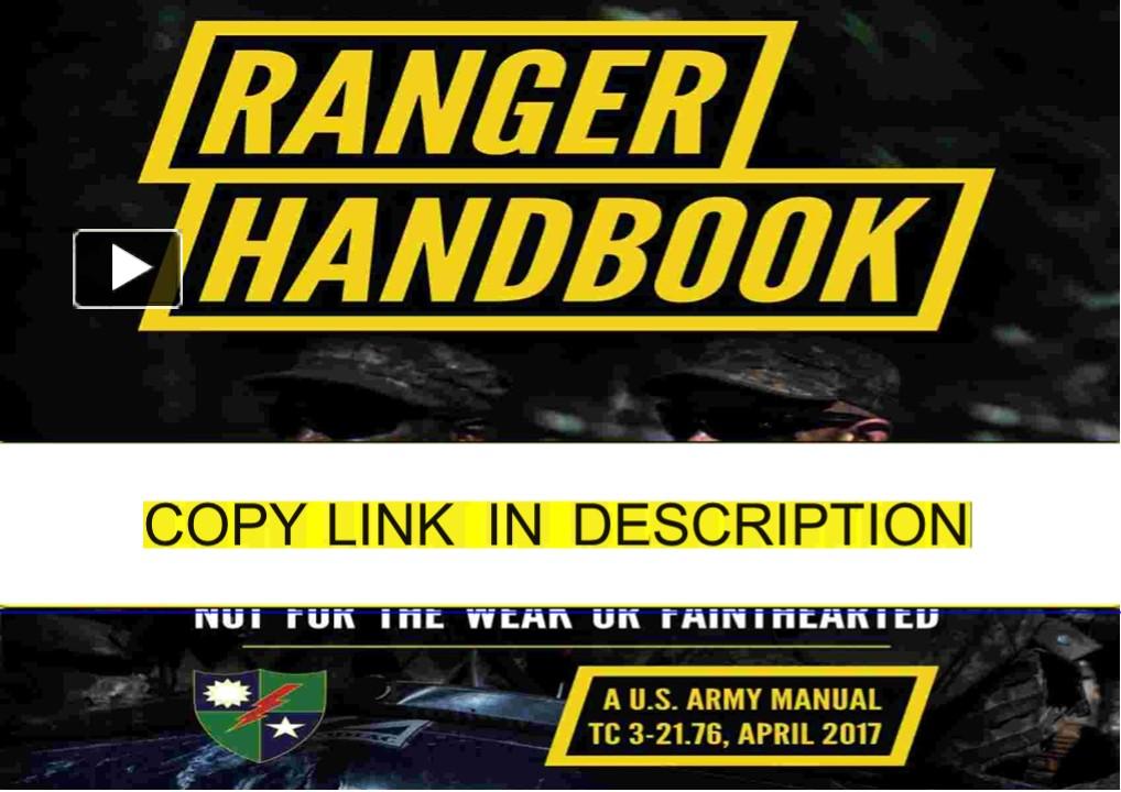 PPT – PDF_ Ranger Handbook: TC 3-21.76, April 2017 Edition (PDF ...
