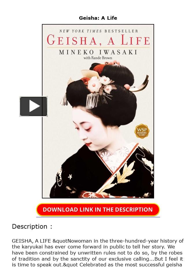 Download Geisha: A Life presentation | free to download