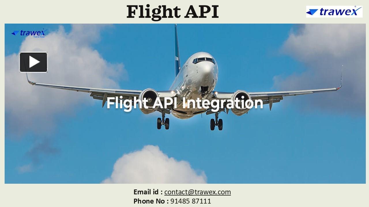 PPT – Flight API PowerPoint presentation | free to download - id ...