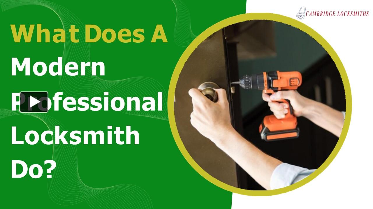 PPT – What Does A Modern Professional Locksmith Do? PowerPoint ...