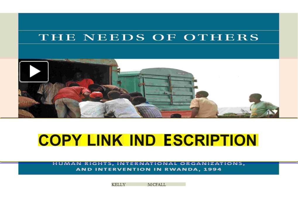 PPT – DOWNLOAD/PDF The Needs of Others: Human Rights, International ...