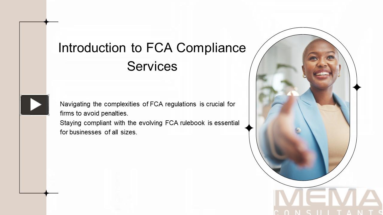 Navigating FCA Compliance: Expert Guidance and Tailored Solutions ...