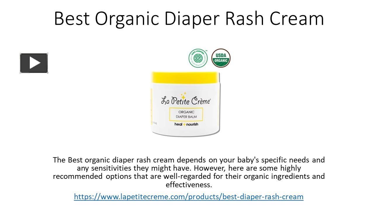 The Best organic diaper rash cream, Organic French diapering lotion ...
