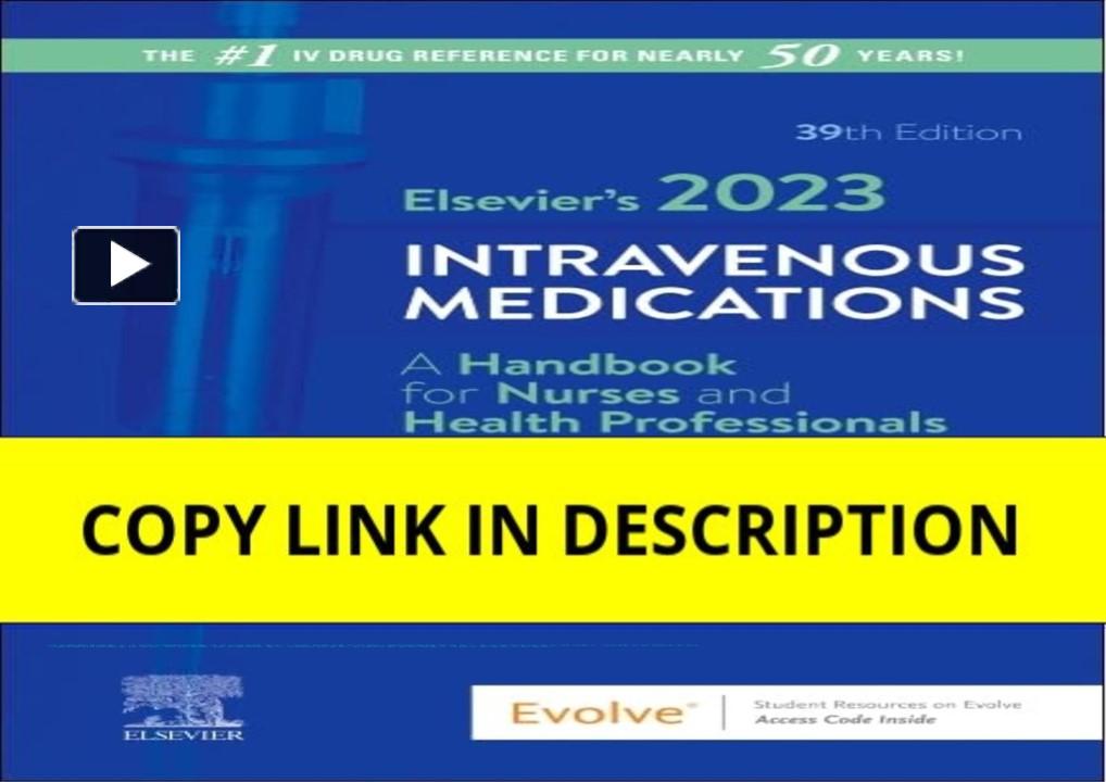 PPT – (PDF/DOWNLOAD) Elsevier’s 2023 Intravenous Medications PowerPoint ...