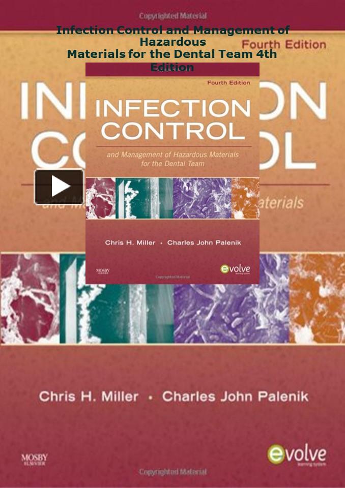PPT – Download ⚡️PDF ️ Infection Control and Management of Hazardous ...