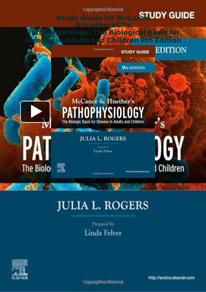 PDF ️Download ️ Study Guide for McCance & Huetherâ€™s Pathophysiology ...