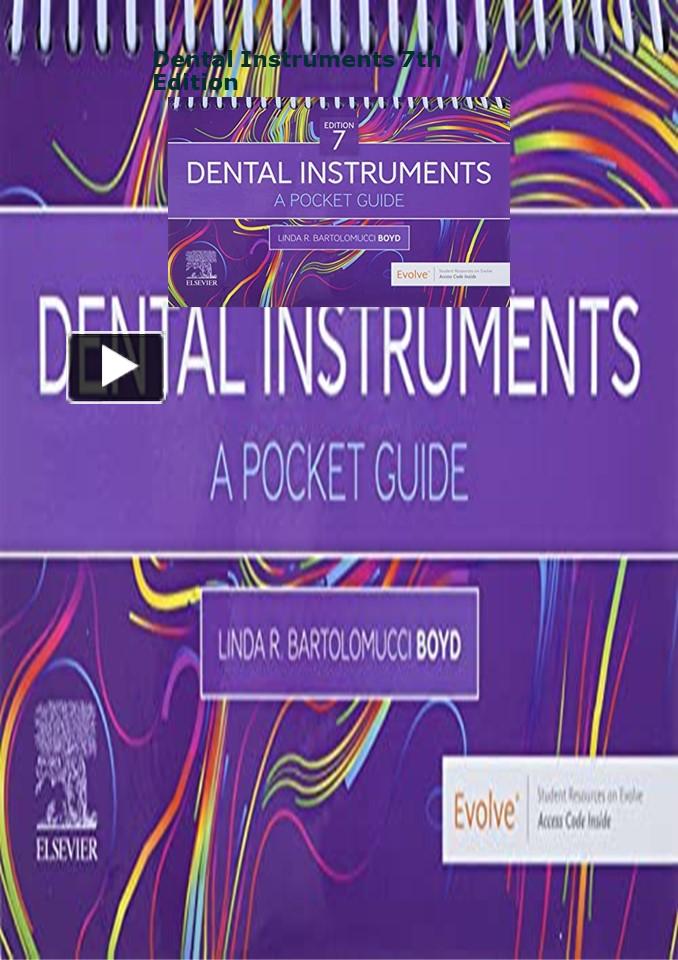 PPT – Download ⚡️ Dental Instruments 7th Edition PowerPoint ...
