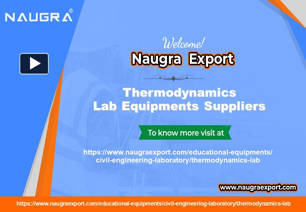 PPT – Thermodynamics Lab Equipments Suppliers PowerPoint presentation ...