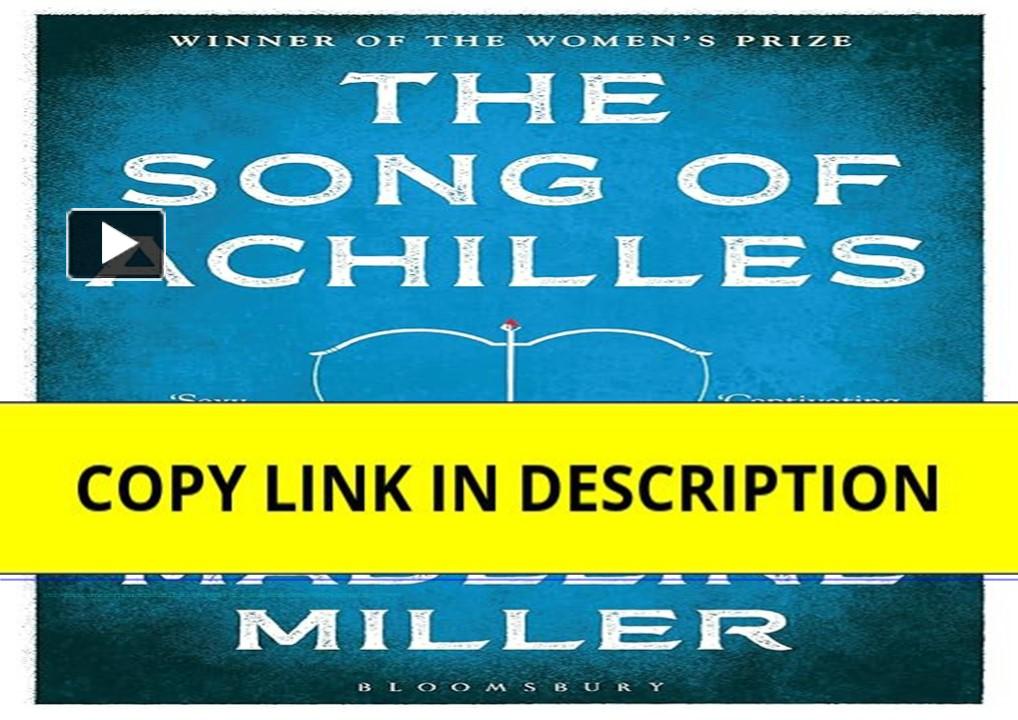 PPT – [DOWNLOAD]⚡️PDF ️ The Song of Achilles PowerPoint presentation ...