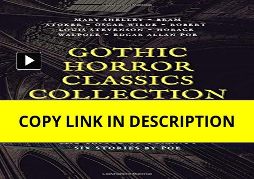 Pdf⚡️(read ️online) Gothic Horror Classics Collection: Frankenstein ...