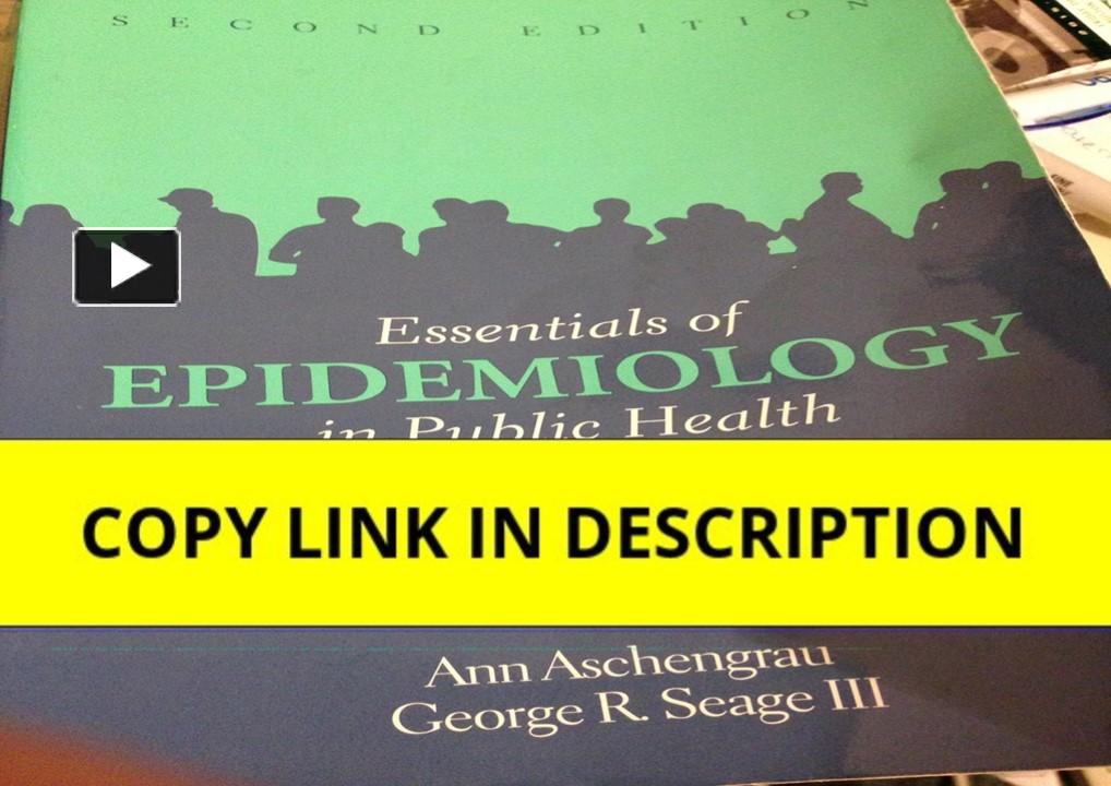 PPT – READ [PDF] Essentials of Epidemiology in Public Health, 2nd ...