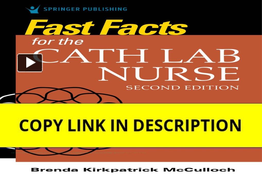 DOWNLOAD [PDF] Fast Facts for the Cath Lab Nurse presentation | free to ...