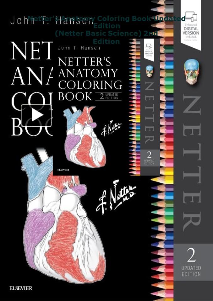 PPT – Download ⚡️(PDF) ️ Netter's Anatomy Coloring Book Updated Edition ...
