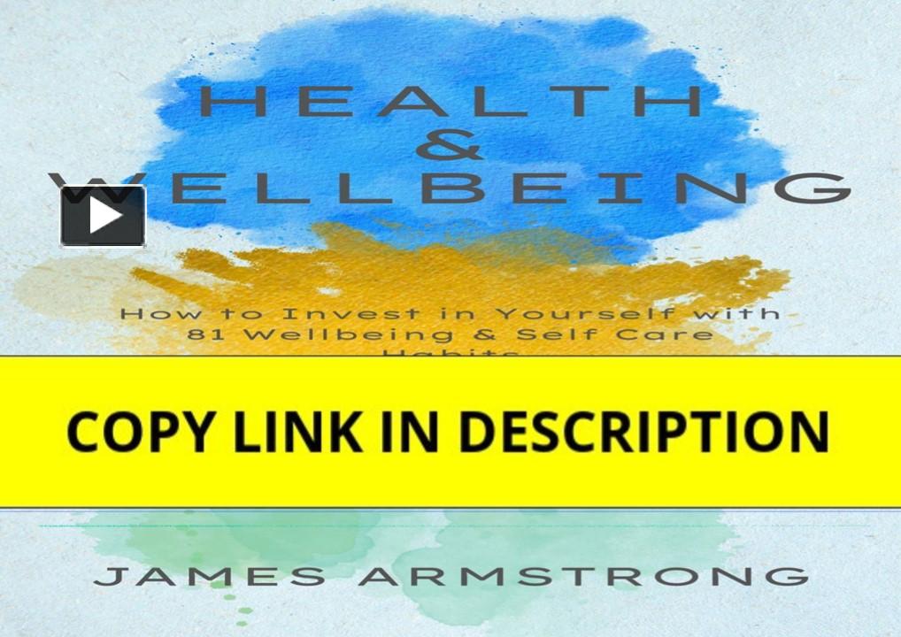 PPT – EPUB DOWNLOAD Health and Wellbeing for Men: How to Invest in ...