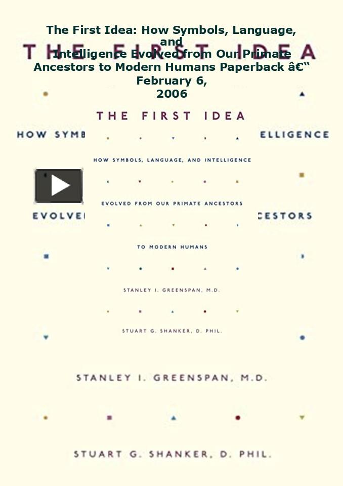 [PDF] ️Download ⚡️ The First Idea: How Symbols, Language, and ...
