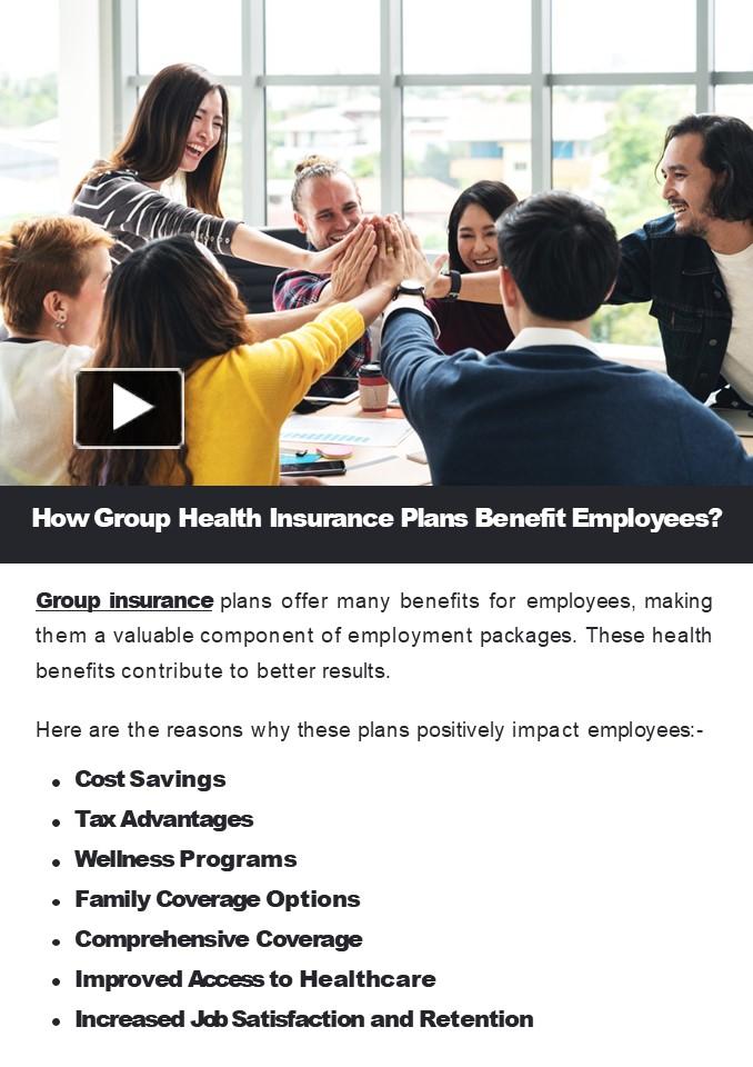 PPT – How Group Health Insurance Plans Benefit Employees? PowerPoint ...