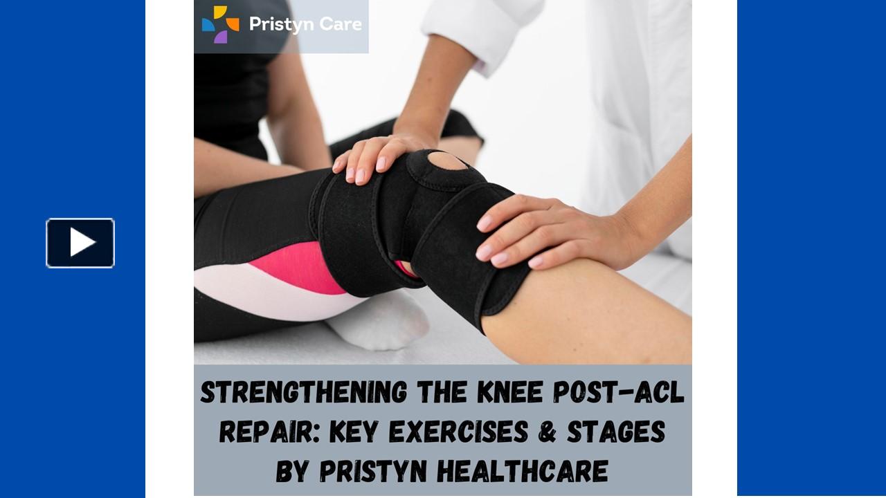 PPT – Strengthening the Knee Post-ACL Repair: Key Exercises & Stages by ...
