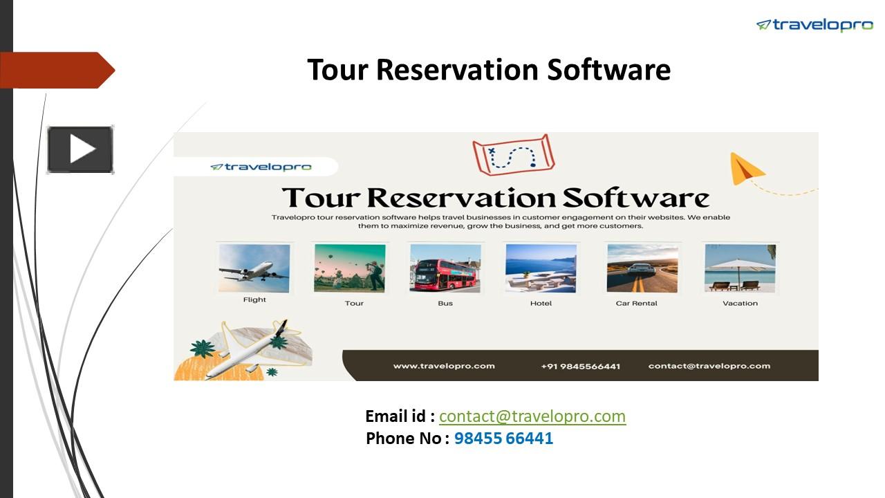 PPT – Tour Reservation Software PowerPoint presentation | free to ...