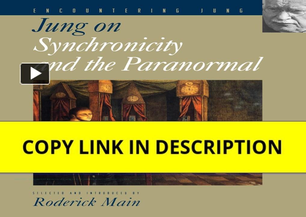 PPT – PDF/READ Jung on Synchronicity and the Paranormal PowerPoint ...