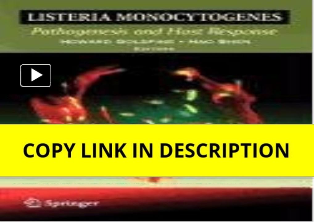 PDF Listeria monocytogenes: Pathogenesis and Host Response presentation ...