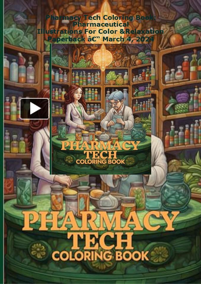 PPT – Download ⚡️(PDF) ️ Pharmacy Tech Coloring Book: Pharmaceutical ...