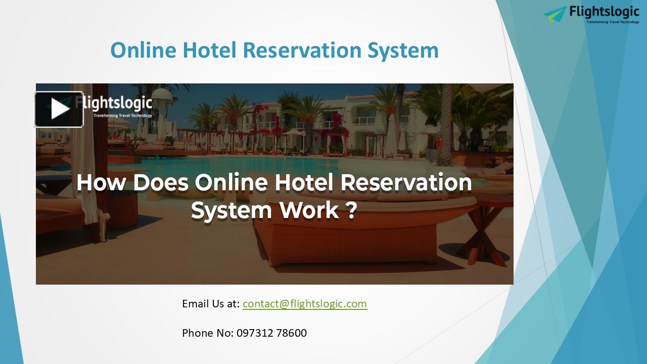 PPT – Online Hotel Reservation System PowerPoint presentation | free to ...