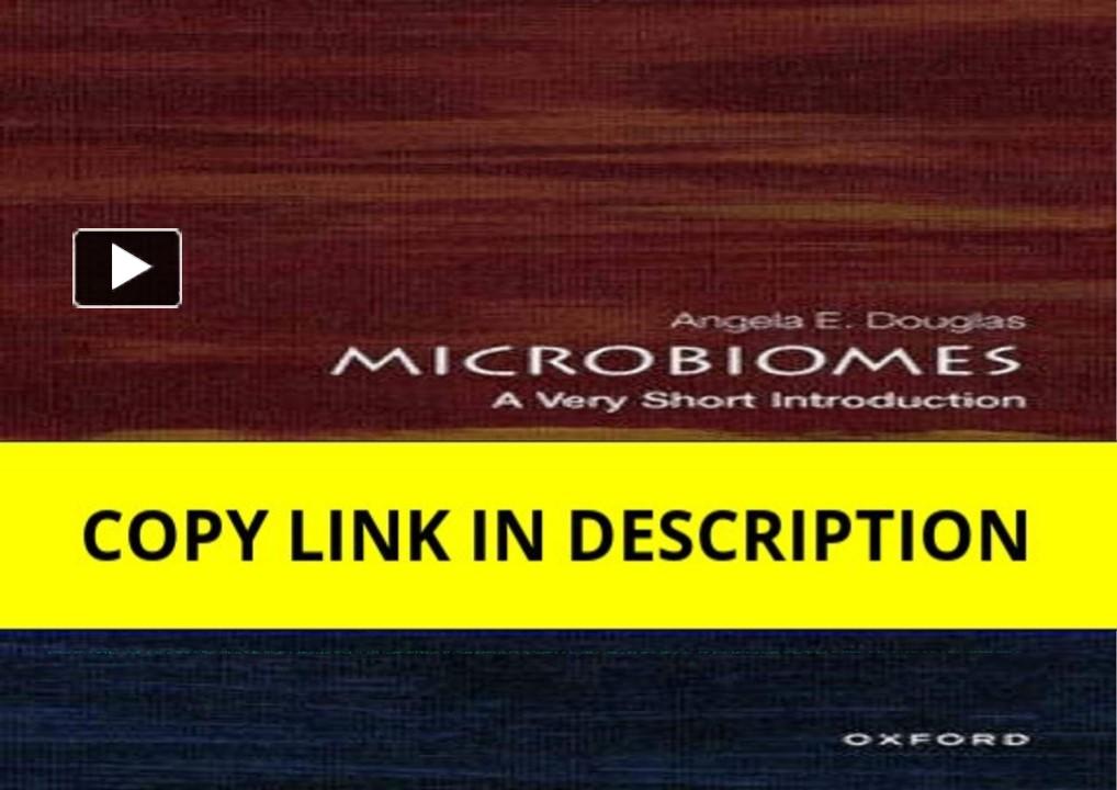 PPT – EPUB DOWNLOAD Microbiomes: A Very Short Introduction (Very Short ...