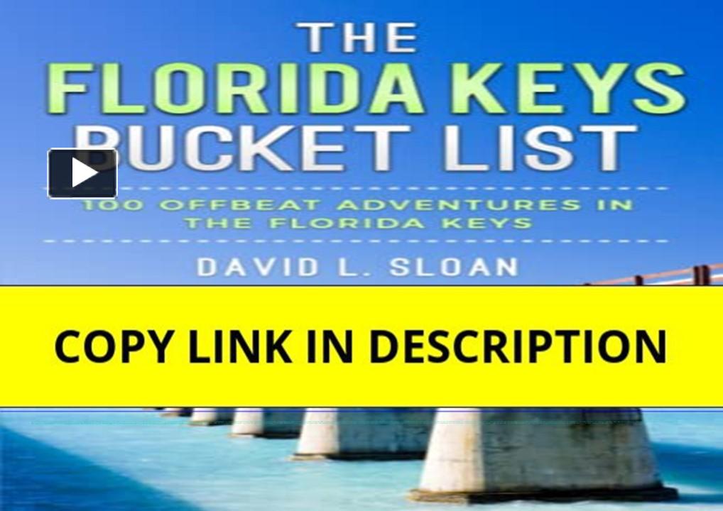 ebook⚡download The Florida Keys Bucket List: 100 Offbeat Adventures ...