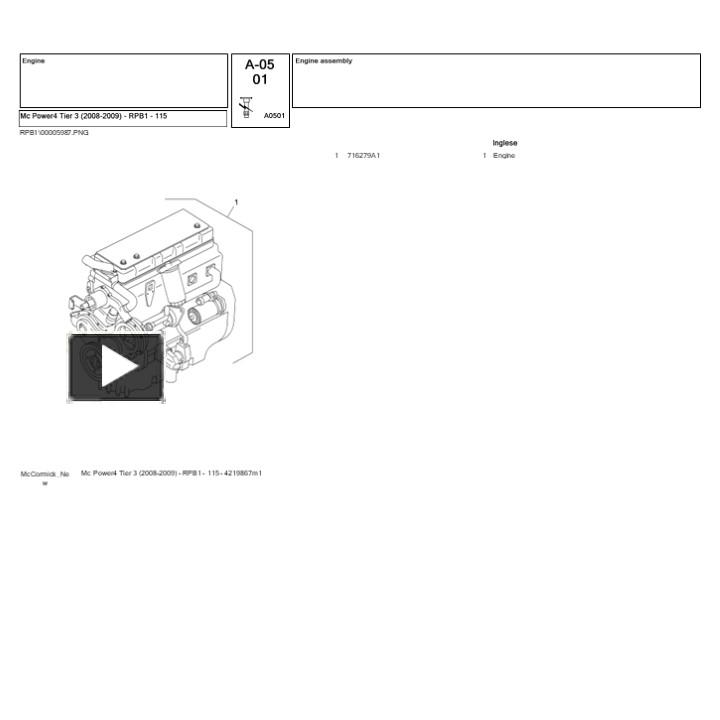 PPT – McCormick Mc Power4 Tier 3 (2008-2009) - RPB1 - 115 Tractor Parts ...