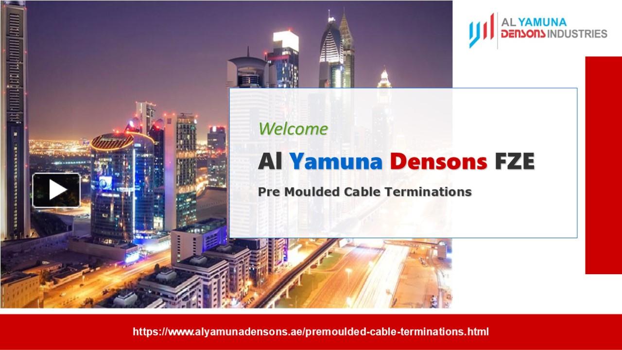 PPT – Pre Moulded Cable Terminations PowerPoint presentation | free to ...